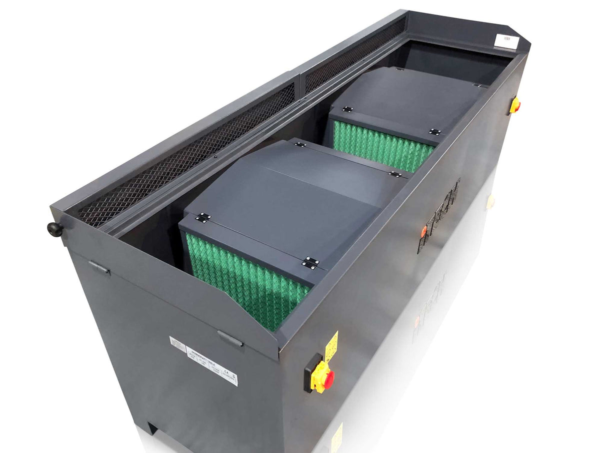 iTECH Down Draft Dust Extraction Table 2200mm 1ph – iTECH Machinery