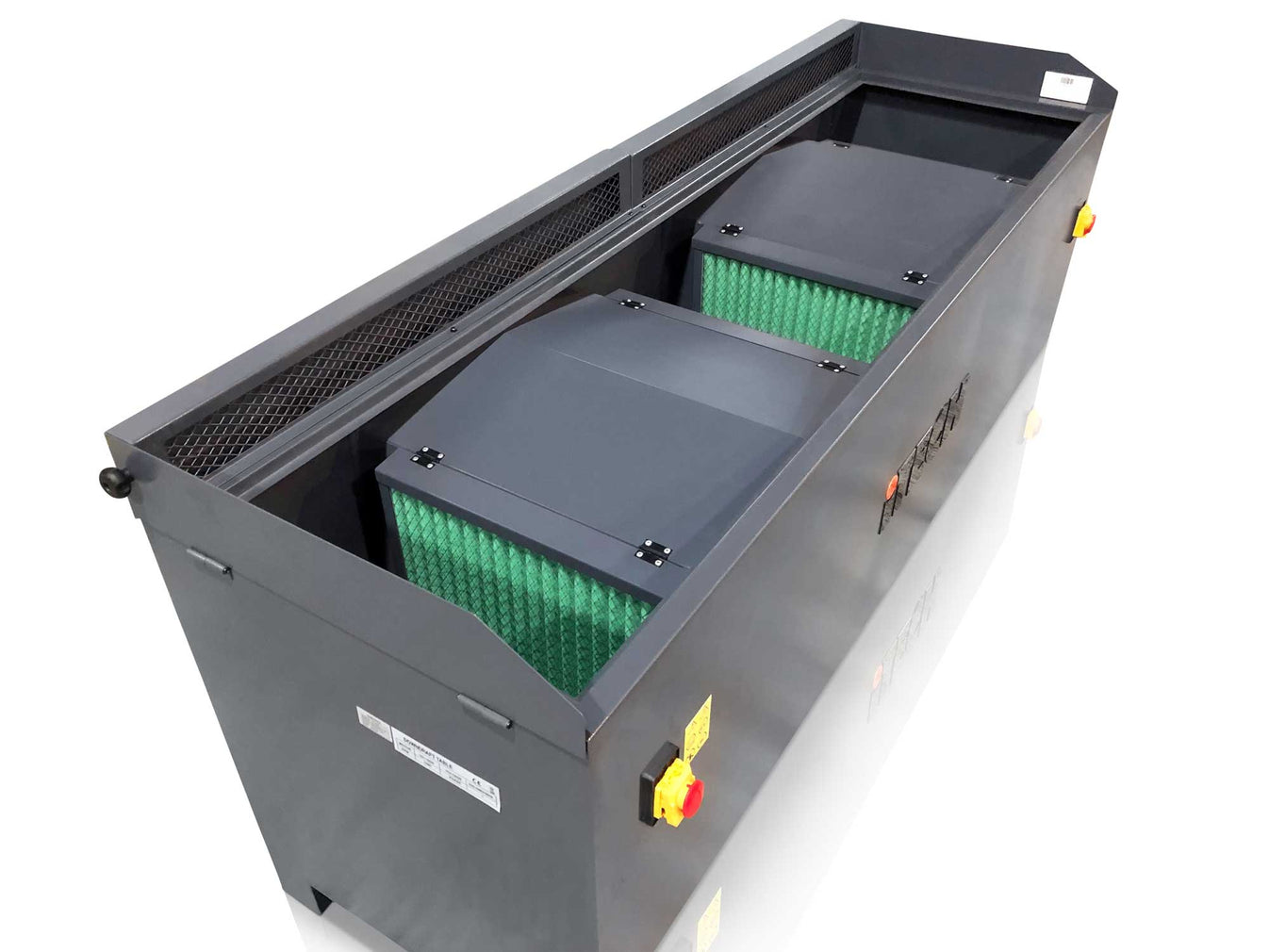 iTECH Down Draft Dust Extraction Table 2200mm 1ph – iTECH Machinery